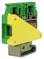 TE.6/0 HELLERMANNTYTON, DIN Rail Mount Terminal Block, Earth, 35mm Rail | element14 Korea