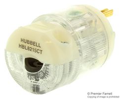 HBL8215CT - Hubbell Wiring Devices - CONN, HOSPITAL GRADE PWR ENTRY ...