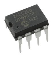 24LC256-I/P MICROCHIP, IC, EEPROM, 256KBIT, SERIAL 400KHZ DIP-8 | element14 Korea